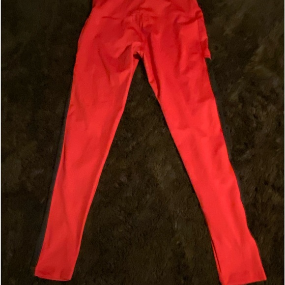 Daniel Patrick | Pants & Jumpsuits | New Daniel Patrick Leggings Full Length Large Red Black ...